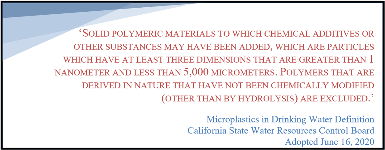 Appendix A – Microplastics